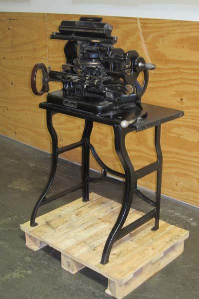 Lot #3: Graphotype Model G1 - WireBids